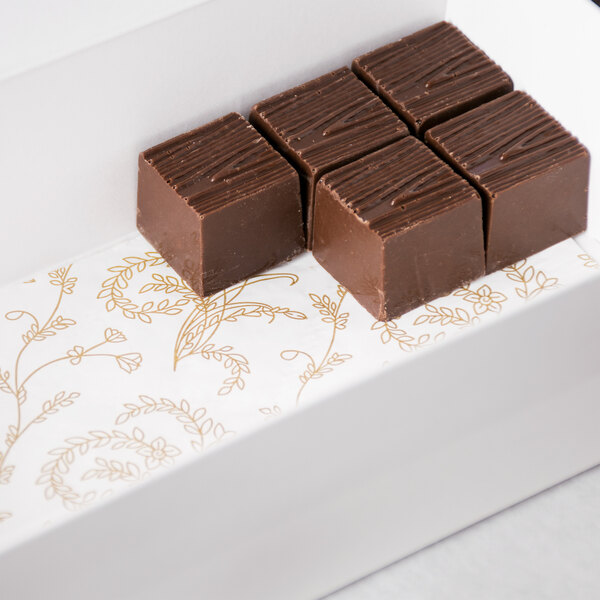 Floral Candy Box Pad (250/Case) - WebstaurantStore