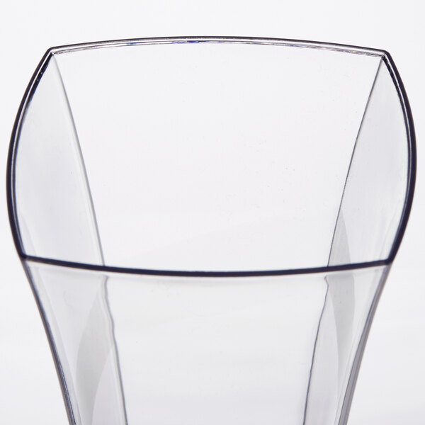 Fineline Wavetrends 1205 Clear Plastic 5 oz. 1-Piece Champagne Flute ...