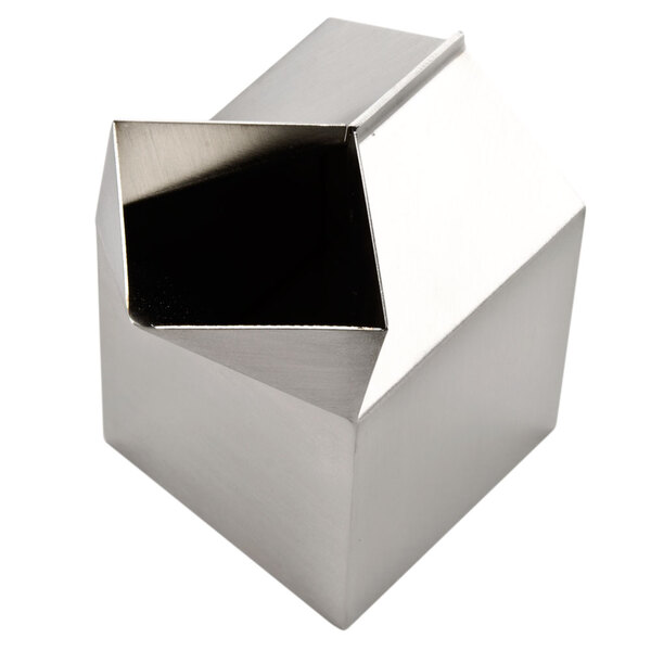American Metalcraft MCC500 5 oz. Stainless Steel Milk Carton Creamer
