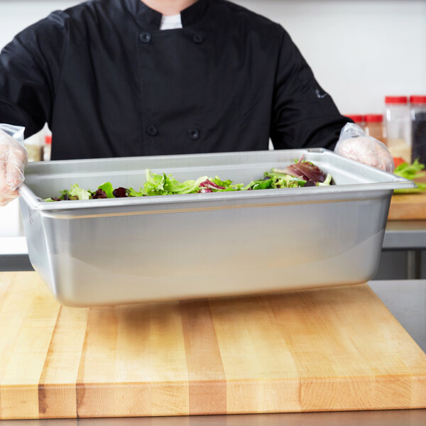 Vollrath 30065 Super Pan Full Size 6" Deep Heavy-Duty Stainless Steel ...