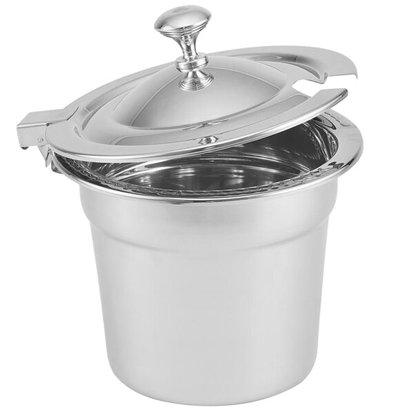 Vollrath 8231610 Miramar® Hinged Cover with Chrome Knob for 7 Qt ...