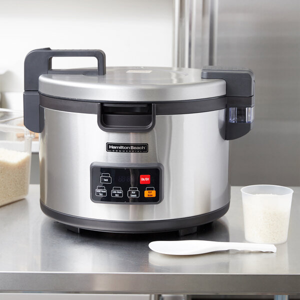Hamilton Beach 37590 90 Cup (45 Cup Raw) Rice Cooker - 240V