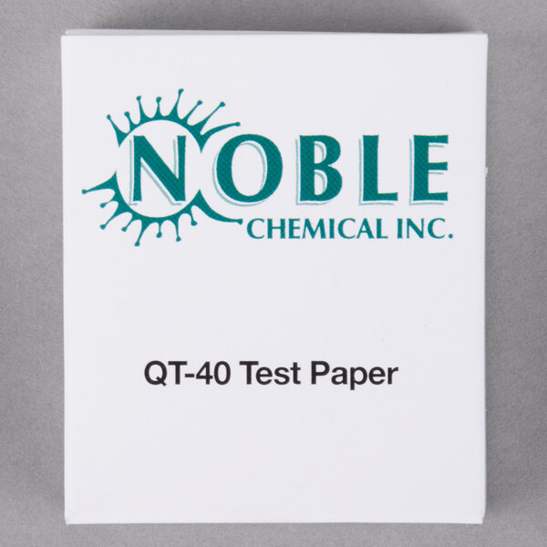 Noble Chemical QT-40 Quaternary Test Paper Dispenser - 0-500ppm
