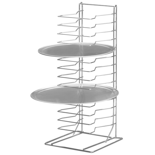 Channel PR-15W 15 Slot Wall Mounted Pizza Pan Rack