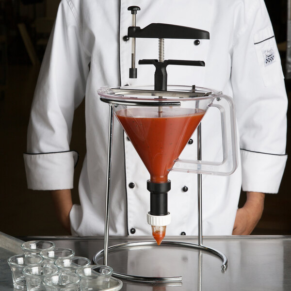 Matfer Bourgeat 116605 1.5 Qt. (48 oz.) Polycarbonate Portion Control ...