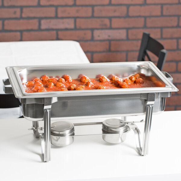 Vollrath 99850 Trimline II 9.8 Qt. Full Size Stackable Chafer