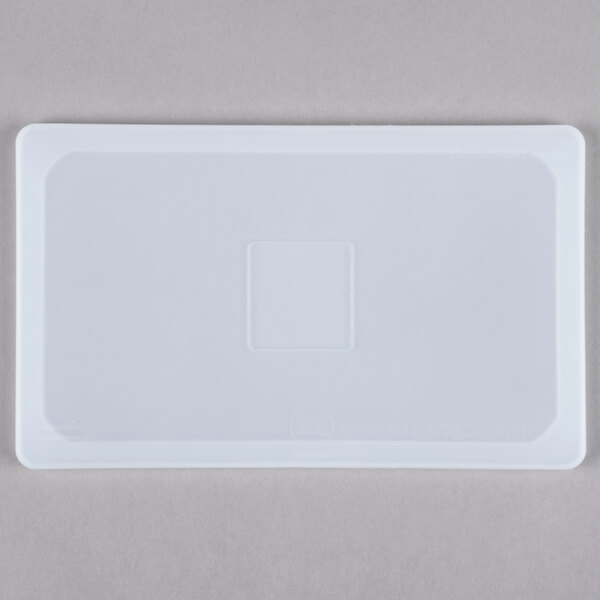 Flexsil Lid 1/4 Size High-Heat Silicone Steam Table / Hotel Pan Lid