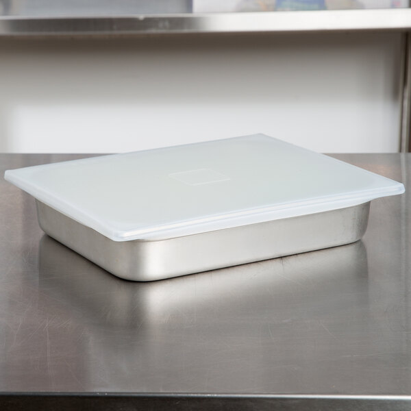 Flexsil Lid 1/2 Size High-Heat Silicone Steam Table / Hotel Pan Lid