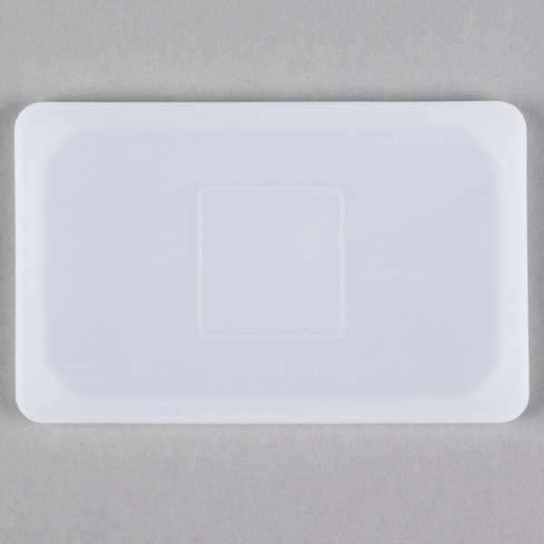 Flexsil Lid 1/9 Size High-Heat Silicone Steam Table / Hotel Pan Lid