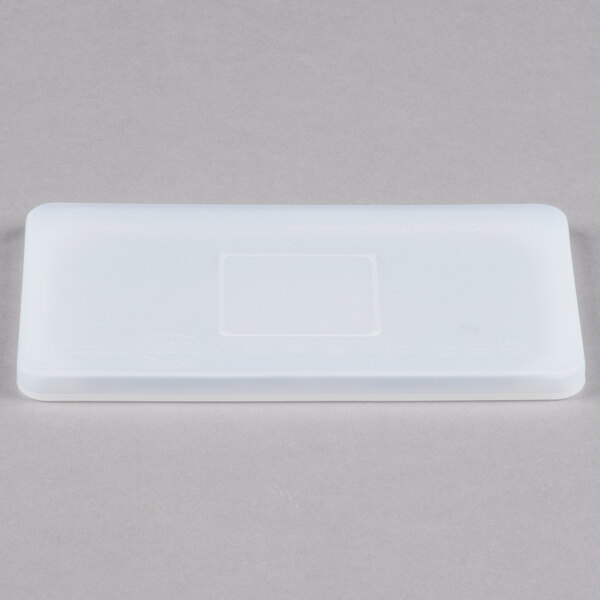Flexsil Lid 1/9 Size High-Heat Silicone Steam Table / Hotel Pan Lid