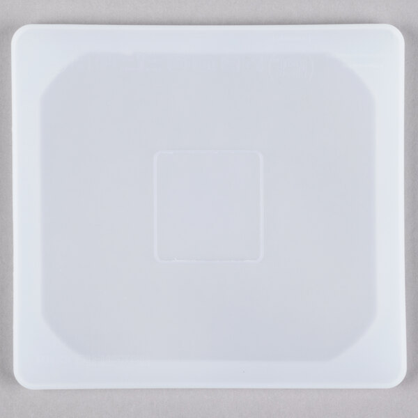Flexsil Lid: 1/6 Size, Hi-Heat Silicone Food Pan Lid | WebstaurantStore