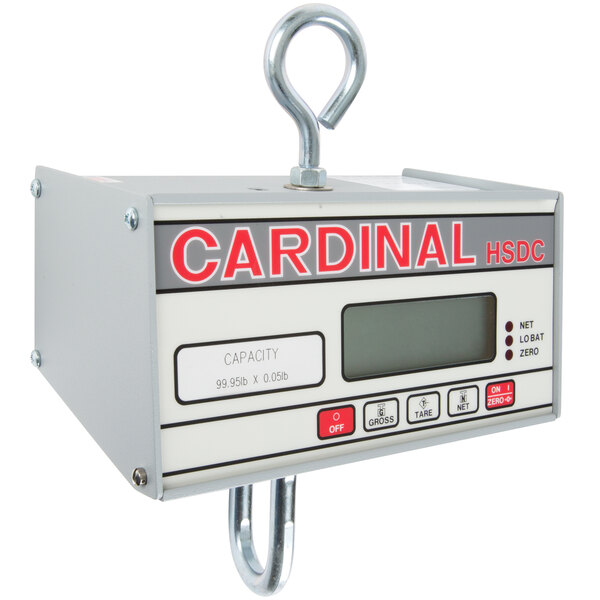 Cardinal Detecto HSDC-100 100 lb. Digital Hanging Scale, Legal for Trade