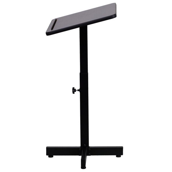 Flash Furniture Adjustable Metal Lectern | WebstaurantStore