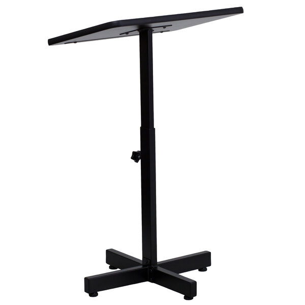 Flash Furniture Adjustable Metal Lectern | WebstaurantStore