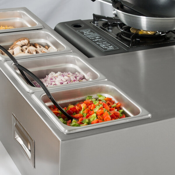 Choice 57-Piece Deluxe Butane Made-to-Order Omelet / Pasta Station Kit