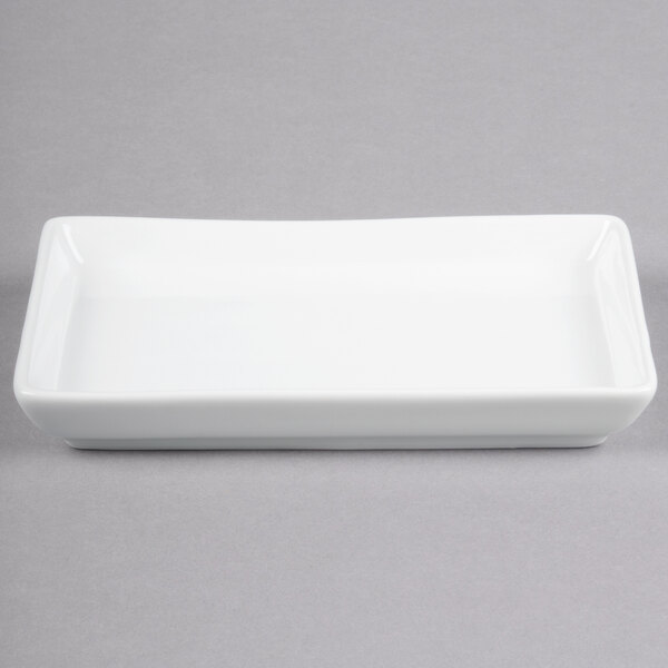 Libbey 911194482 Chef's Selection 6 1/4" x 4" Aluma White Porcelain ...