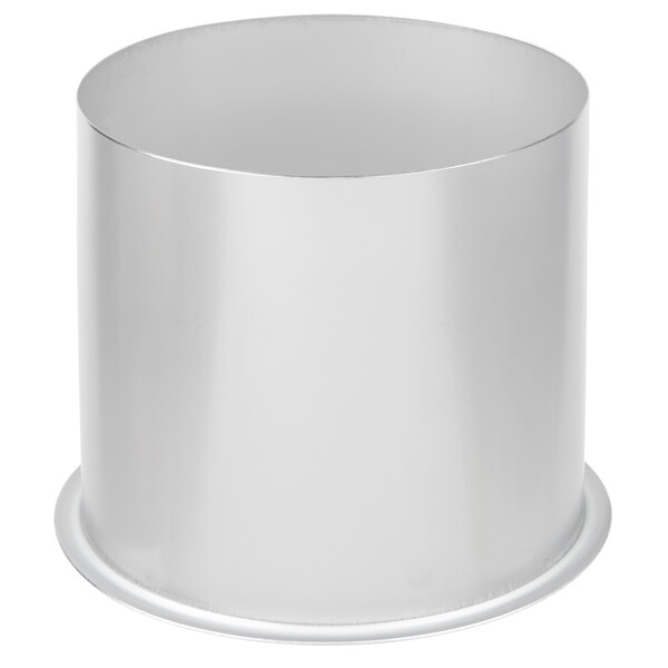 Vollrath 3Y0505 6 9/16" x 5" Round Stainless Steel In-Counter Trash Chute