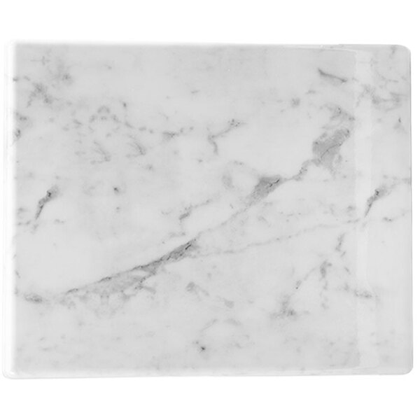 Cal-Mil 3629-1511-81M Carrara Marble Melamine Serving Board - 15" x 11 ...