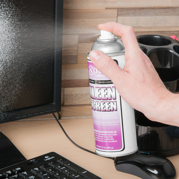 Noble Chemical 15 oz. Kleen Screen Ready-to-Use Aerosol Electronic ...
