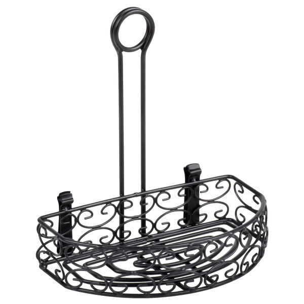 Tablecraft BK259512 Mediterranean 8 3/8" Condiment Caddy