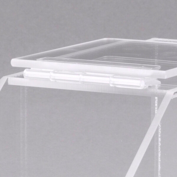 Cal-Mil 492 Classic Stackable Acrylic Topping Bin - 4 1/2" x 11" x 5 1/2"