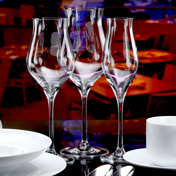 Stolzle 2240029T Assorted Specialty 7.75 oz. Flute Glass - 6/Pack