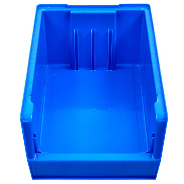 Metro MB30281B Blue Stack Bin 20" x 12 3/8" x 6"