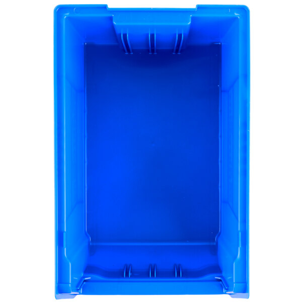 Metro MB30281B Blue Stack Bin 20" x 12 3/8" x 6"