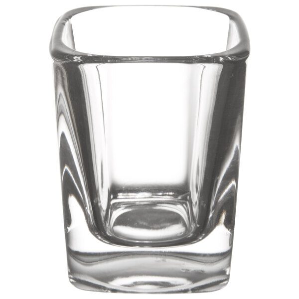 Libbey 5277 Prism 2 oz. Customizable Square Shot Glass - 72/Case