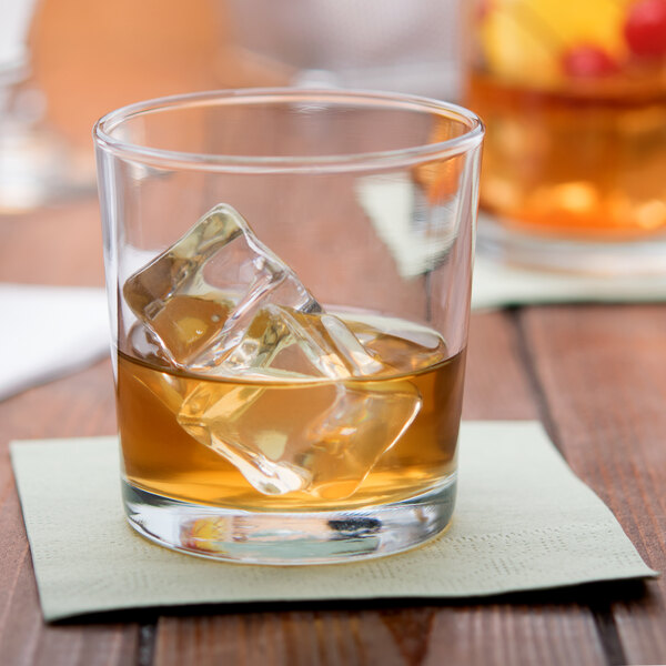 Anchor Hocking 3178FU Regency 9 oz. Heavy Base Rocks / Old Fashioned ...