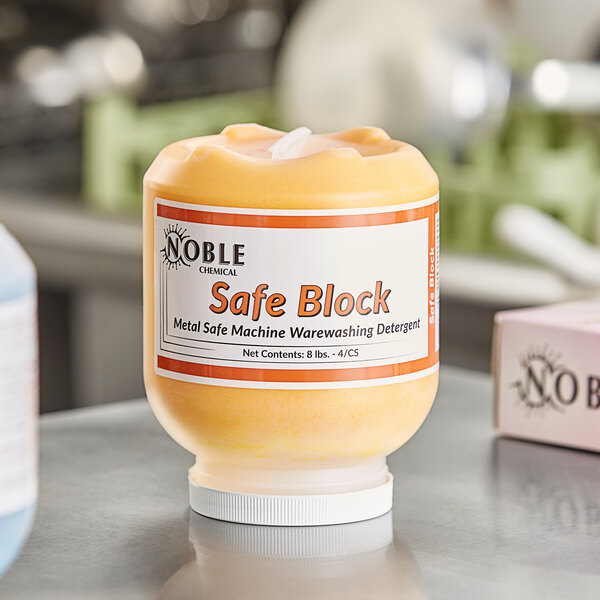 Noble Chemical Safe Block 8 lb. / 128 oz. Metal Safe Concentrated ...