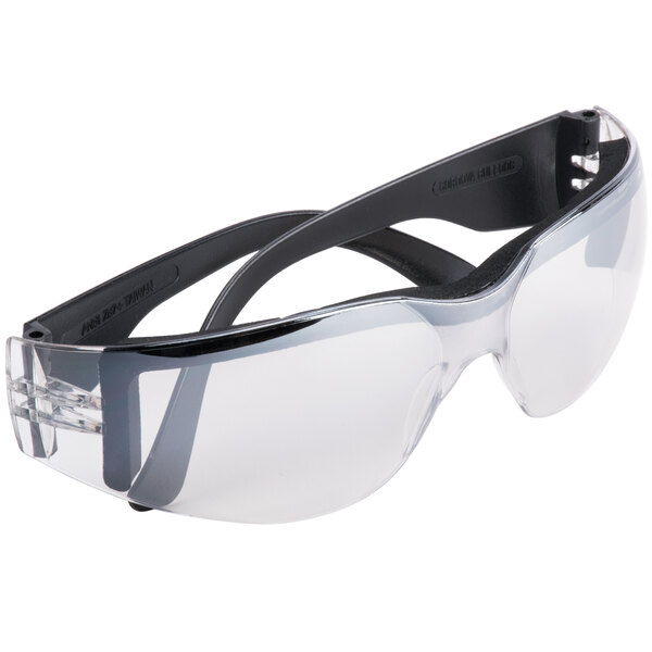 Cordova Scratch Resistant Safety Glasses / Eye Protection - Black with ...