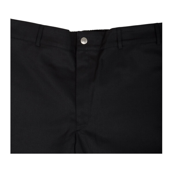 Chef Revival Unisex Black Chef Trousers - Large