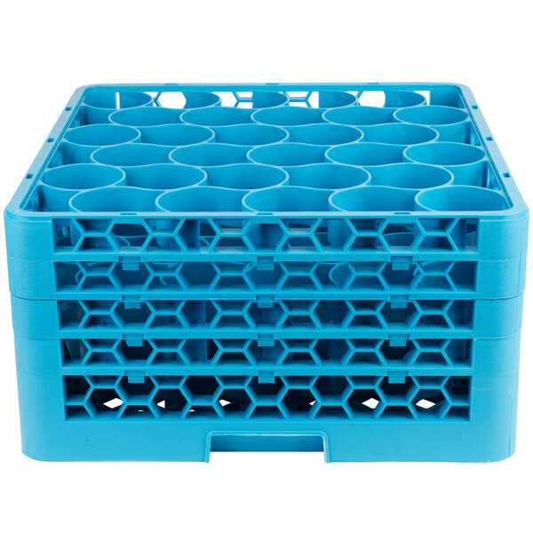 Carlisle RW30-314 OptiClean NeWave 30 Compartment Glass Rack with 4 ...