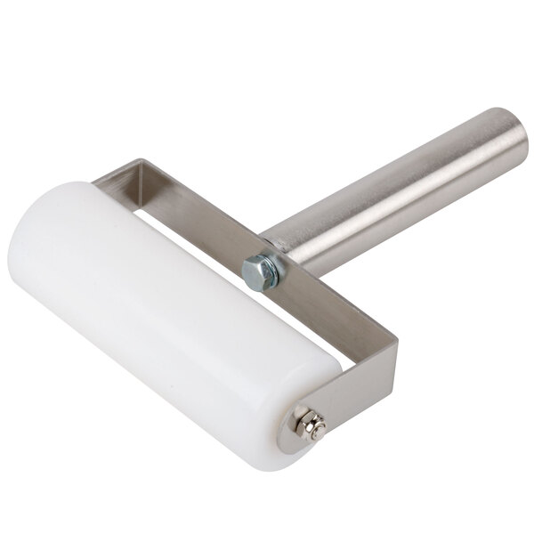 American Metalcraft PRP500 Stainless Steel / Plastic Rolling Pin - 1 3/ ...