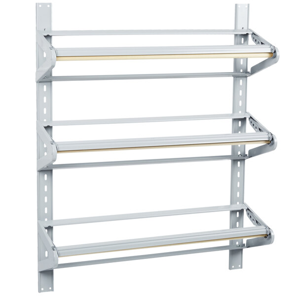 Bulman T292-30 30" Horizontal Three Paper Roll Wall Rack