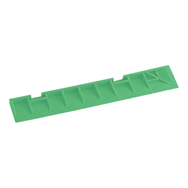 Cactus Mat 2557-GFCR Poly-Lok 2 1/2" x 14" Green Vinyl Interlocking ...
