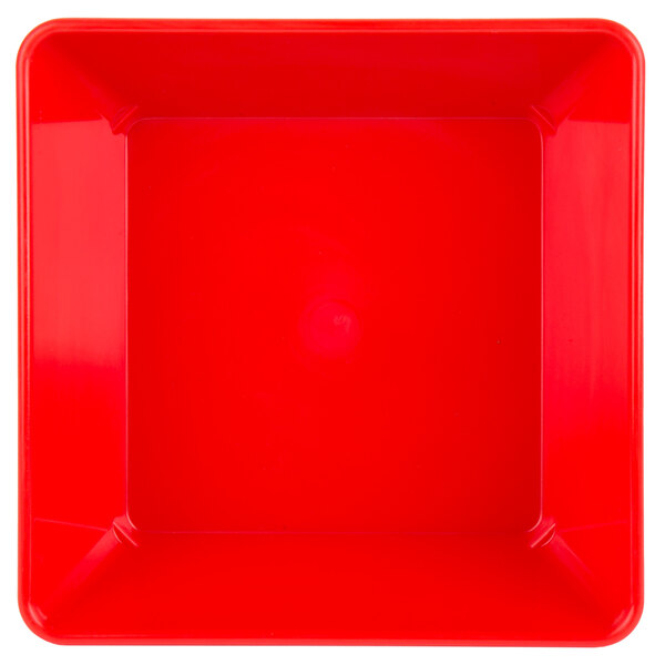 HS Inc. Square Plastic Basket (7") - 24/Case