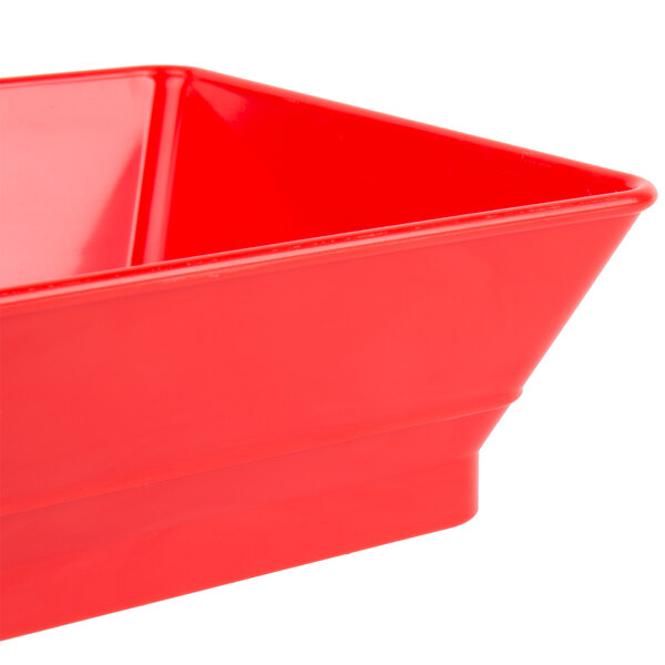 HS Inc. Square Plastic Basket (7") - 24/Case