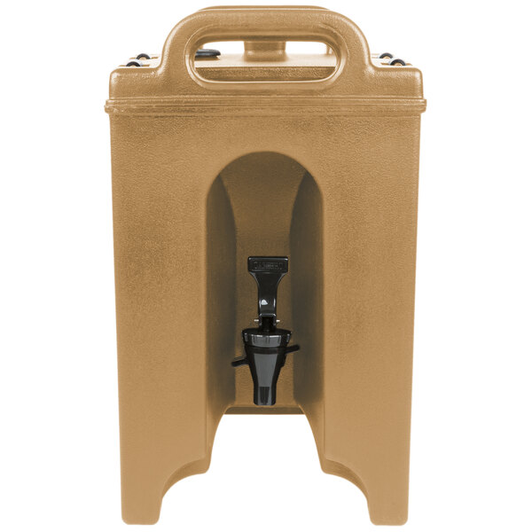 Cambro 100LCD157 Camtainers® 1.5 Gallon Coffee Beige Insulated Beverage ...