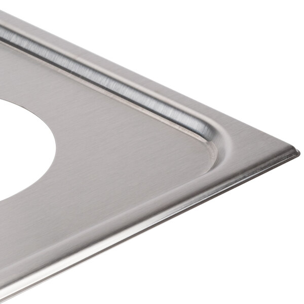 Vollrath 19190 2 Hole Steam Table Adapter Plate - 6 3/8"