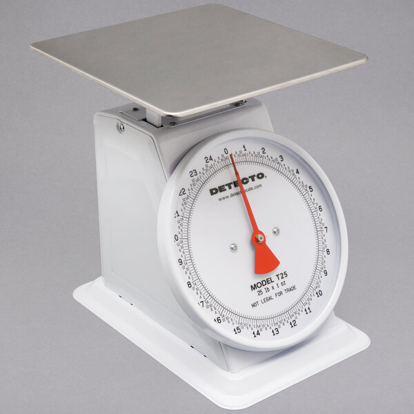 Cardinal Detecto T25 25 lb. Mechanical Portion Control Dial Scale