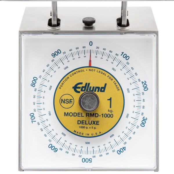 Edlund RMD-1000 Four Star Series Deluxe 1000 g Metric Portion Scale ...