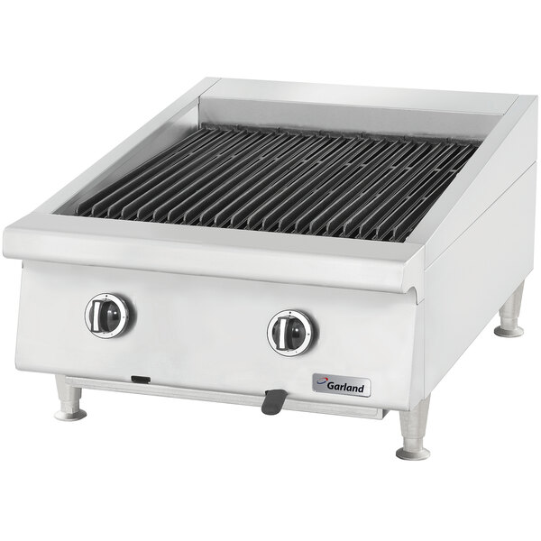 Garland GTBG24-AR24 Natural Gas 24" Radiant Charbroiler with Adjustable ...