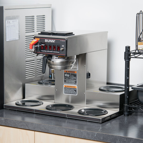 Bunn 13250.0025 CRTF5-35 Automatic Coffee Brewer with 5 Warmers and ...