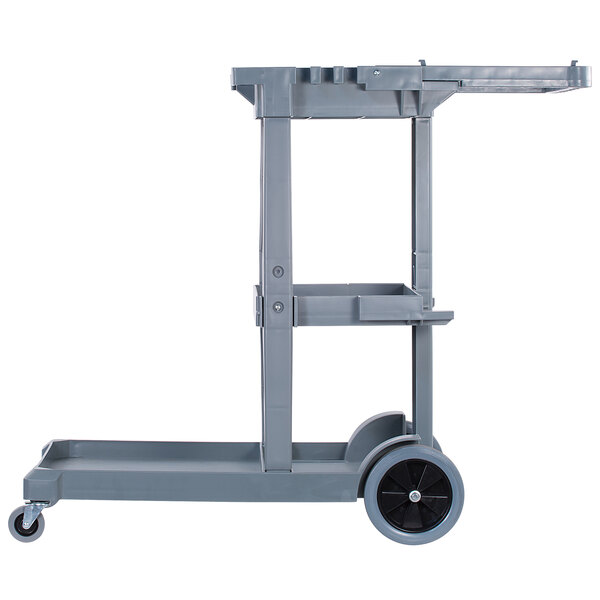 Carlisle JC1945S23 Gray Janitor Cart