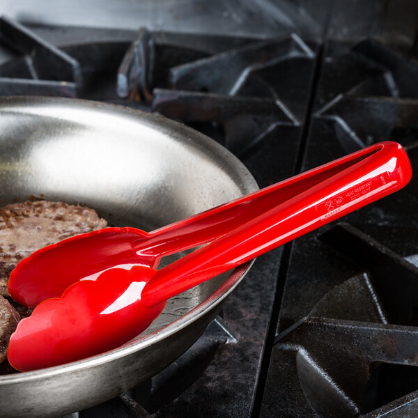 Mercer Culinary M35100RD Hell's Tools® 9 1/2" Red High Temperature ...