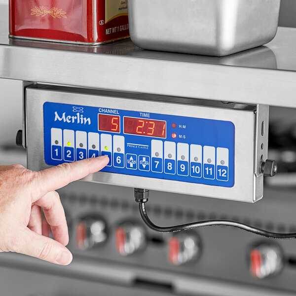 Prince Castle 740-T12 Merlin Digital 12-Channel 18 Hour Commercial ...