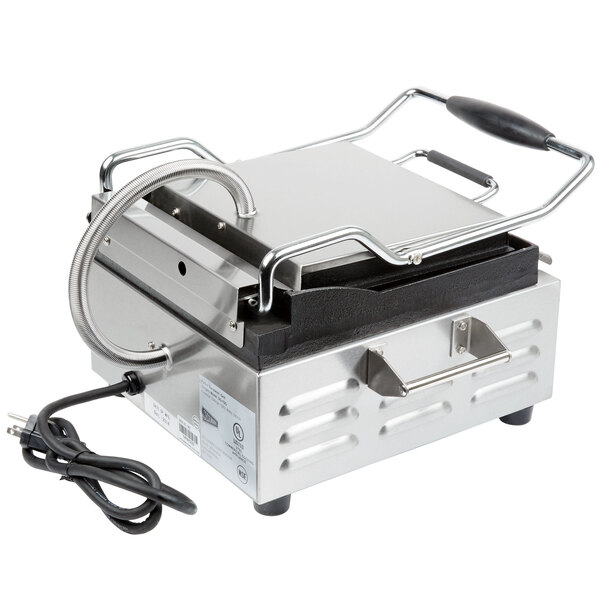 Cecilware SG1SG Single Panini Sandwich Grill with Grooved Grill ...