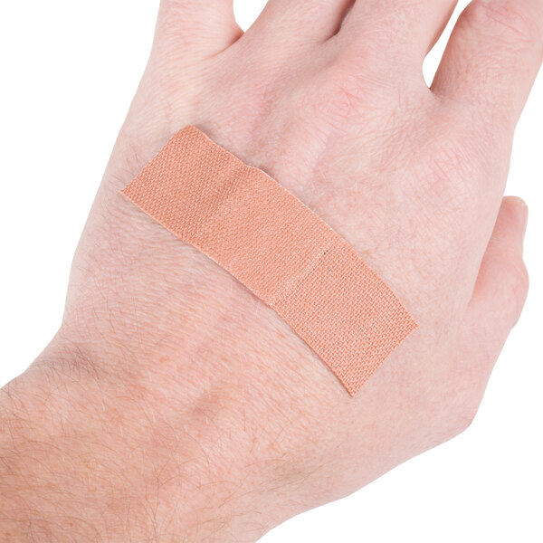 Medique 61450 Medi-First 7/8" x 3" Woven Bandage Strip - 50/Box